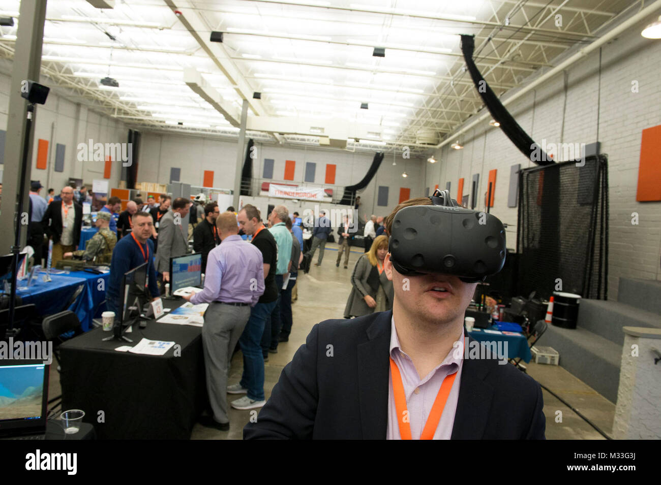 Service members and representatives from technology industries, academia and laboratories ...