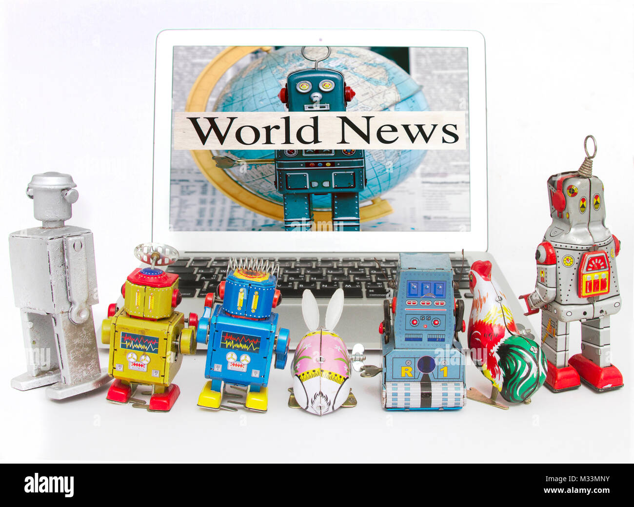 World retro news hi-res stock photography and images - Alamy