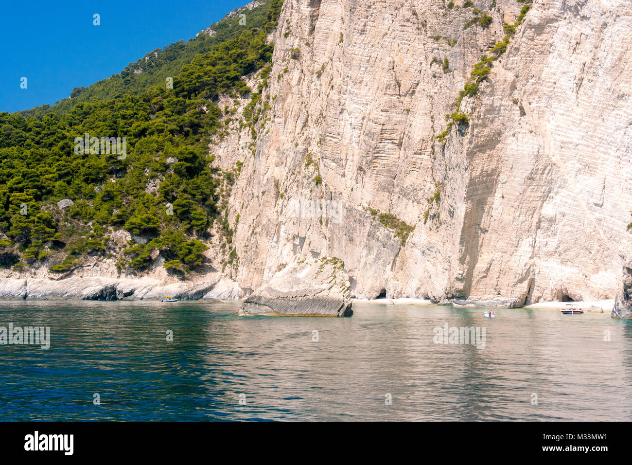 Beautiful sea landscapes on Zakynthos Island in Greece Stock Photo - Alamy
