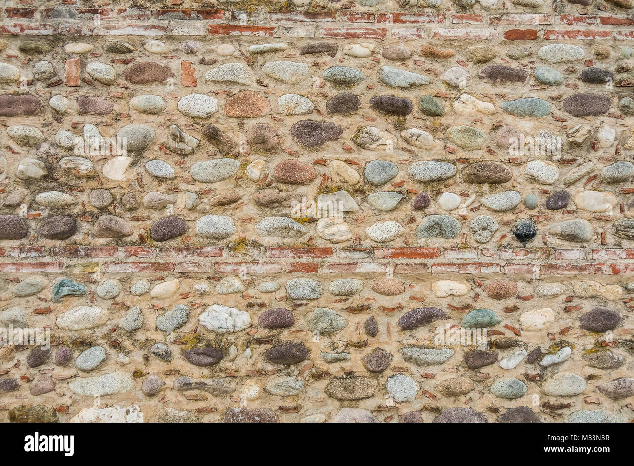 Old medieval wall in Italy. Texture pattern background stone Stock ...