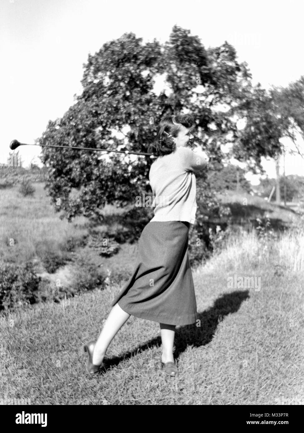 Follows her Black and White Stock Photos & Images - Alamy