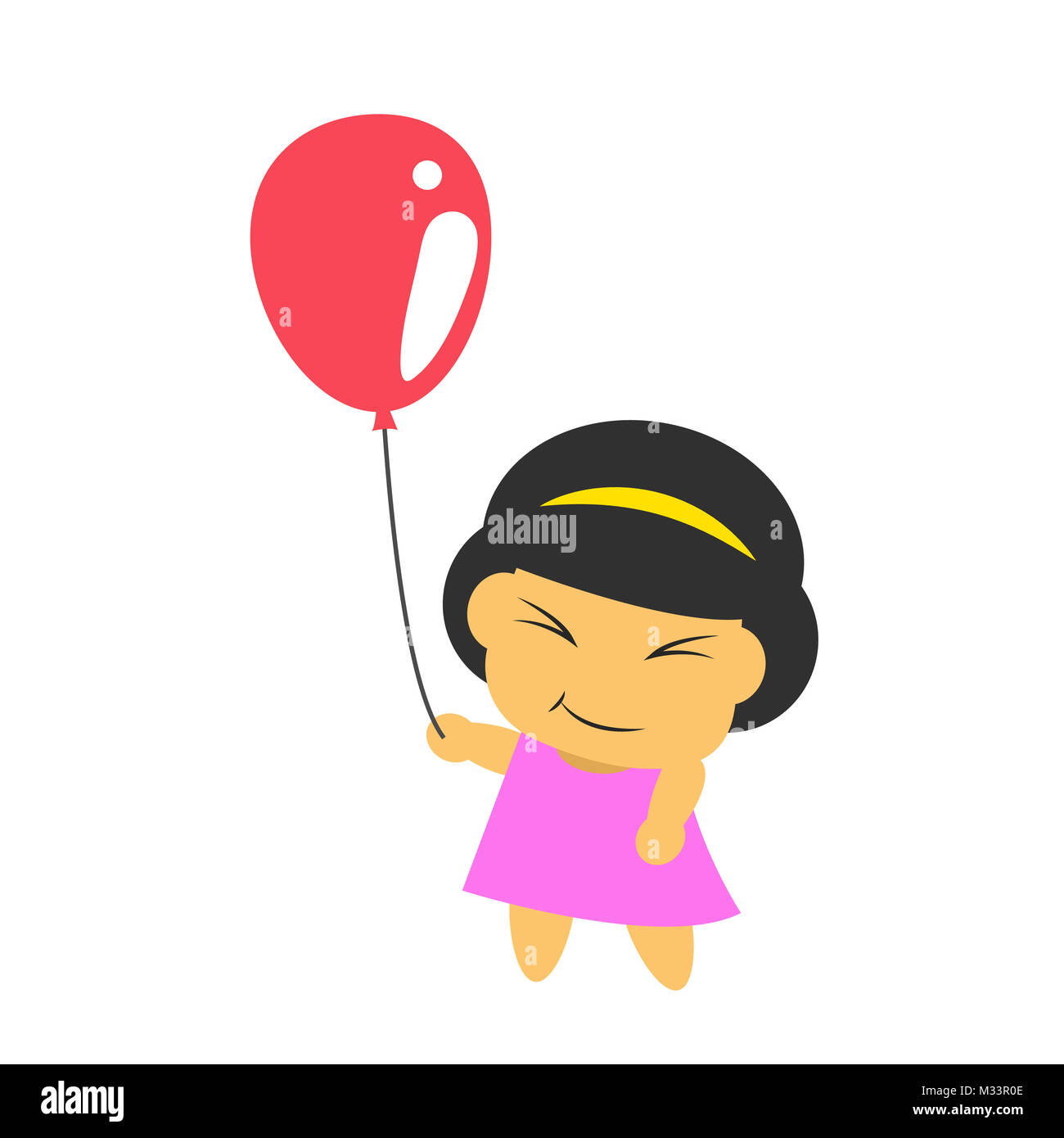 baby with balloons Stock Photo - Alamy