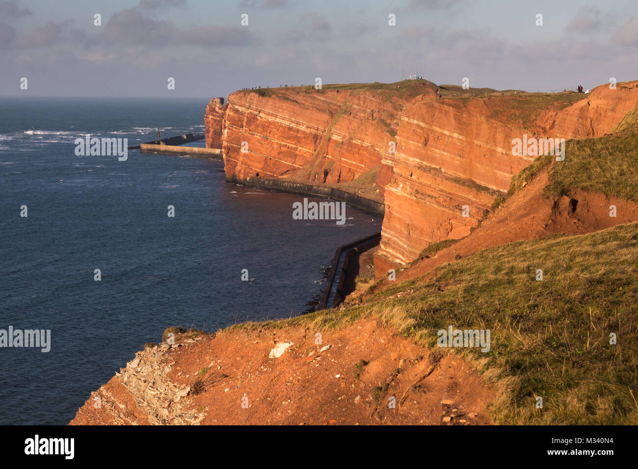 Landscape of Heligoland, Oberland Stock Photo - Alamy
