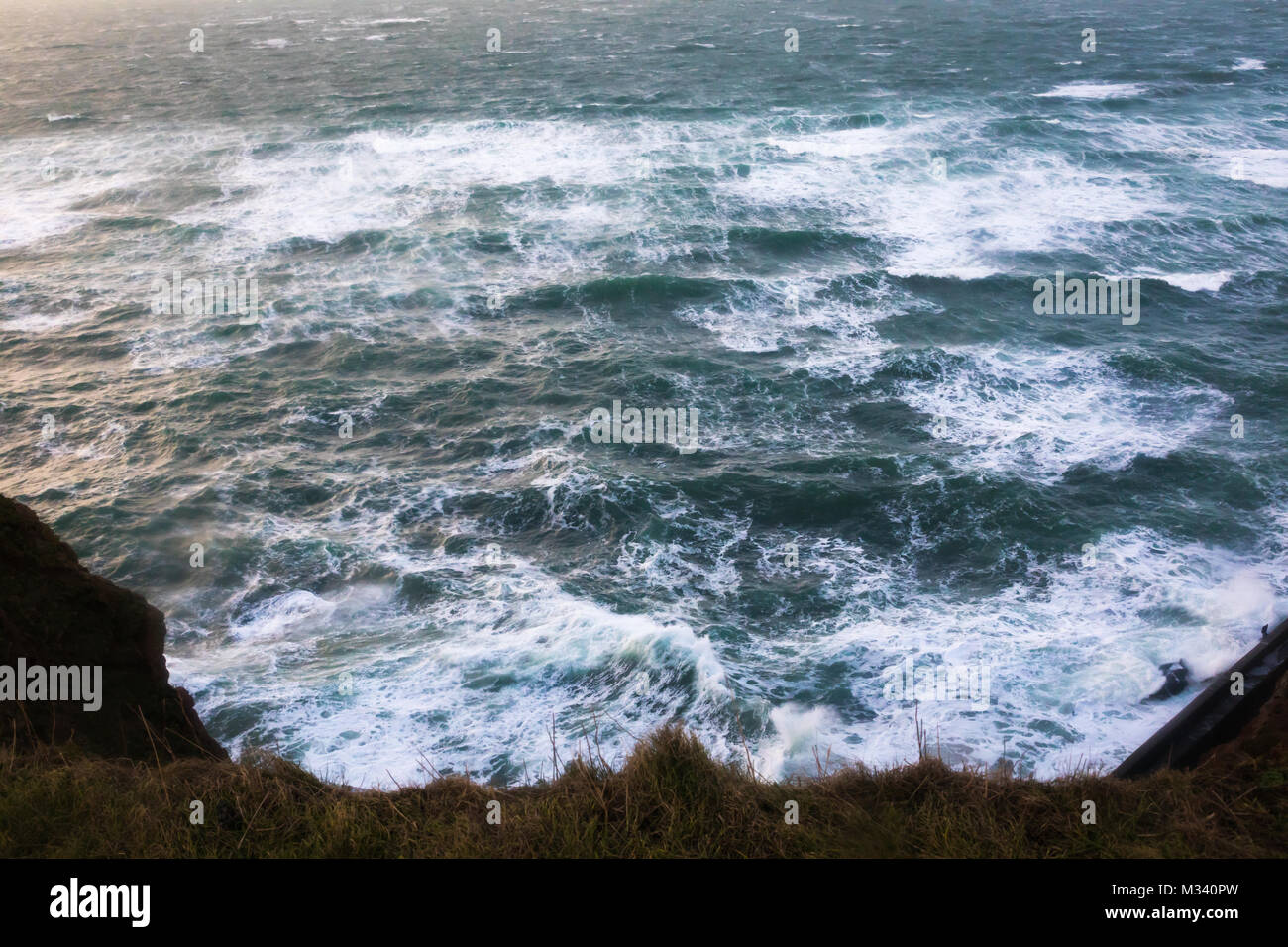 Ocean view from Heligoland, Germany Stock Photo - Alamy