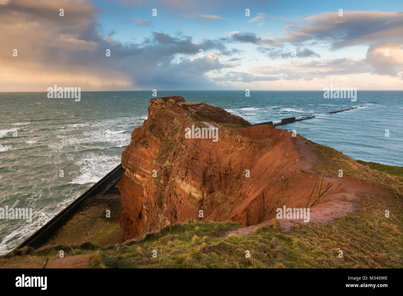 Landscape of Heligoland, Oberland Stock Photo - Alamy