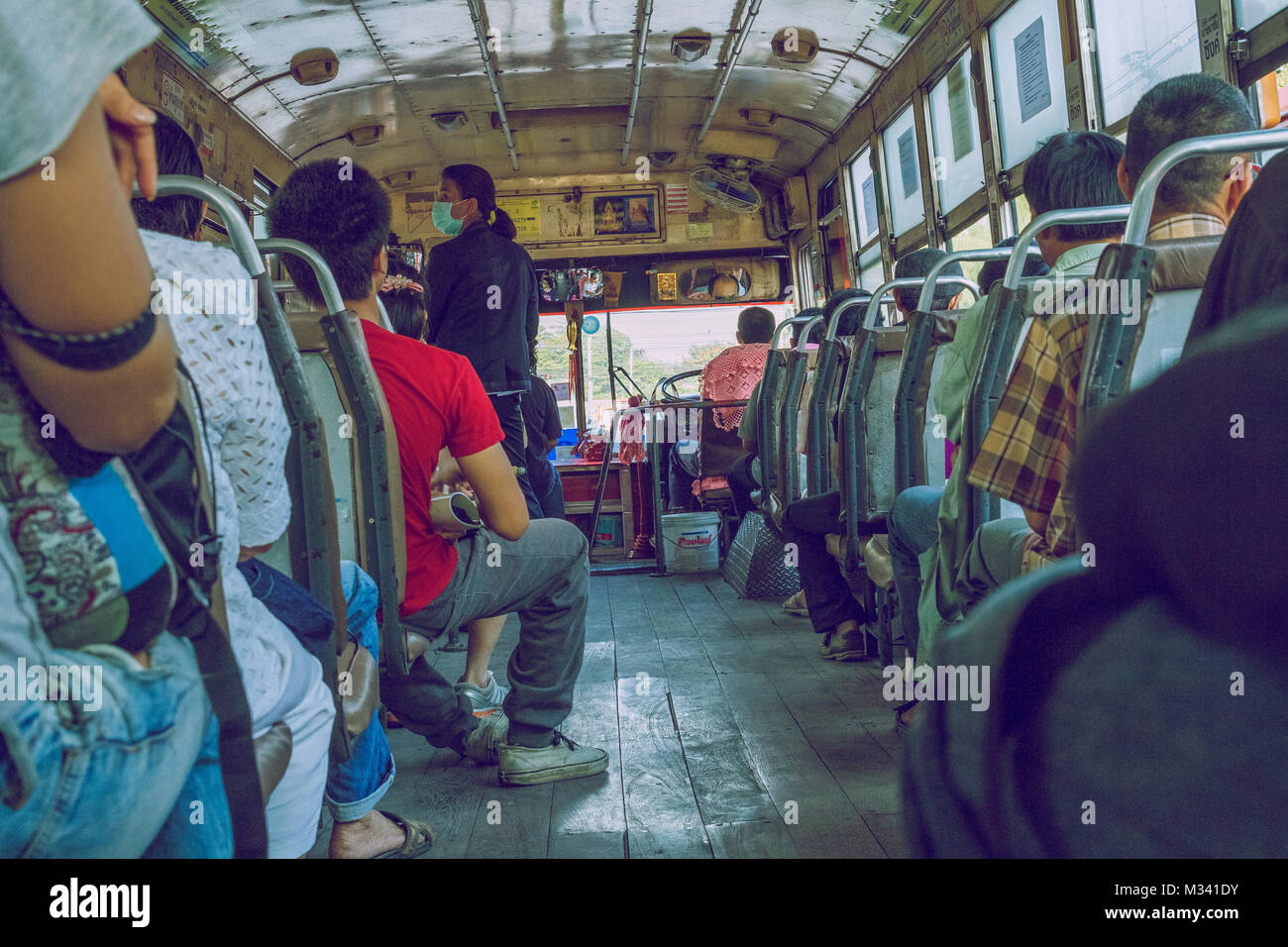 Female passenger bus driver hi-res stock photography and images - Alamy