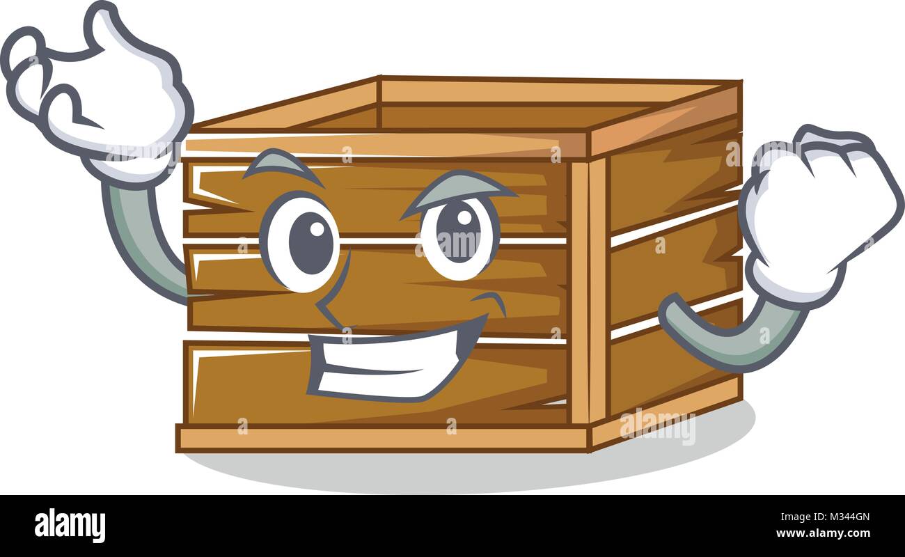 Successful crate character cartoon style Stock Vector Image & Art - Alamy
