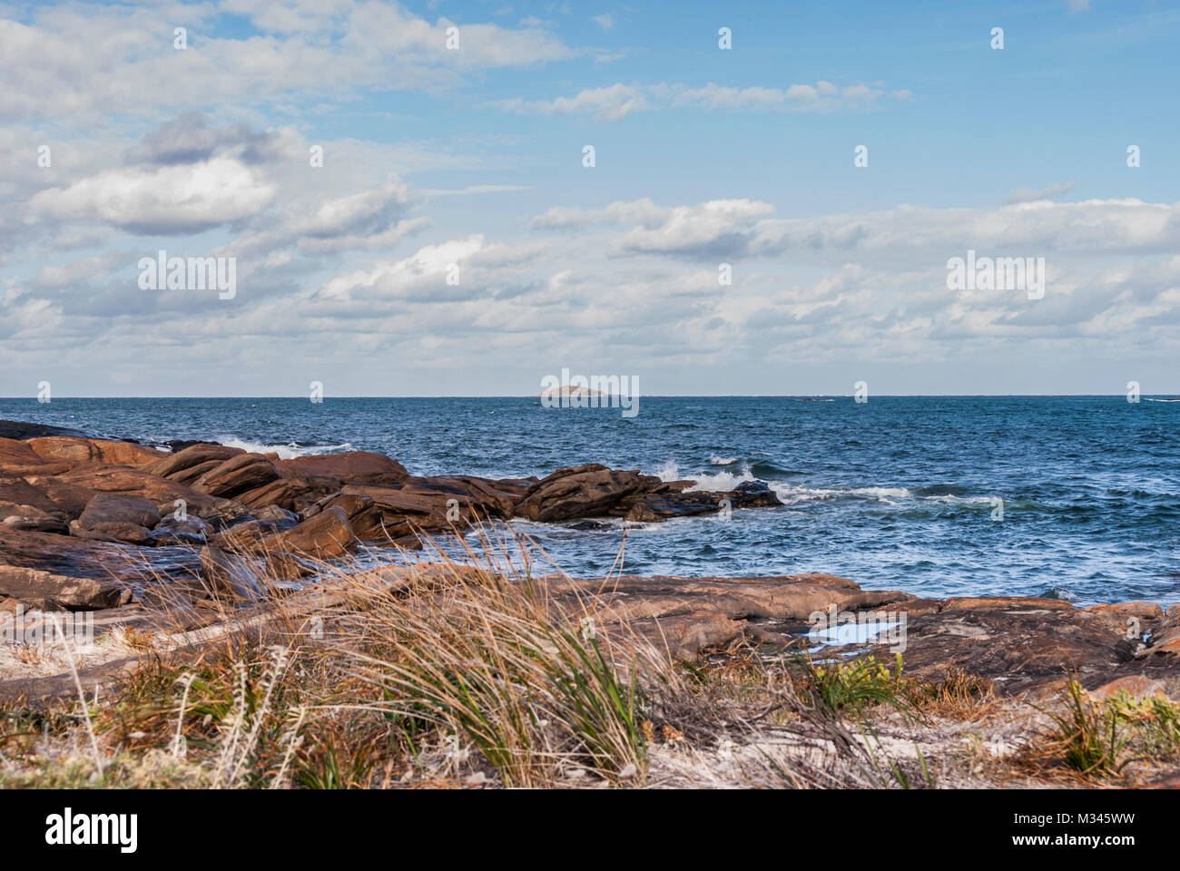 Rural beach landscape, Augusta, Western Australia, Australia Stock ...