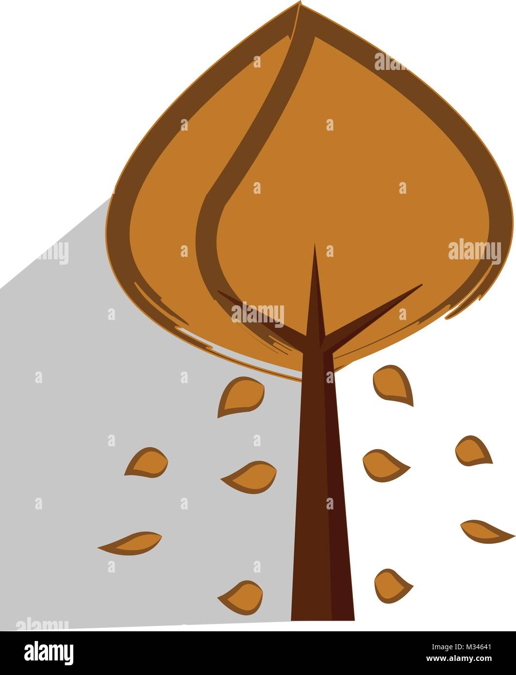 Abstract cute tree Stock Vector Image & Art - Alamy