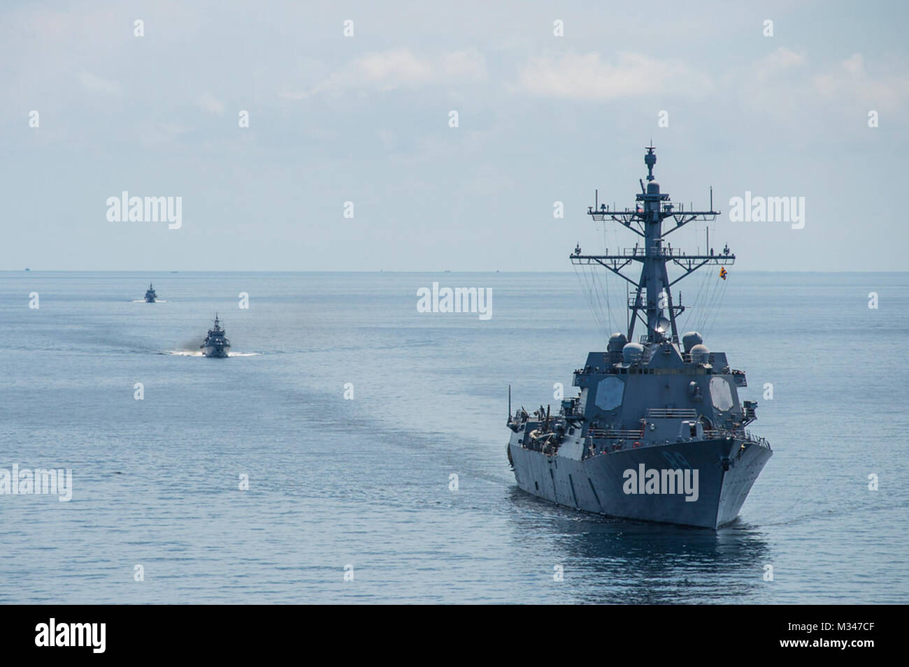 USS Mustin Sails with the Royal Cambodian Navy by #PACOM Stock Photo ...