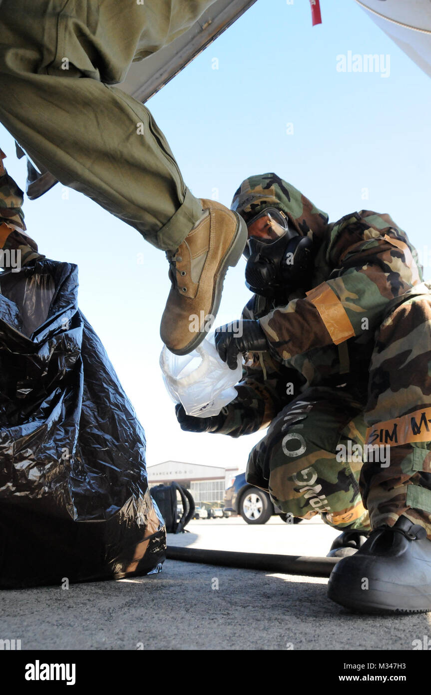 U.S. Air Force Master Sgt. Wendell P. Au, 154th Aircraft Maintenance ...