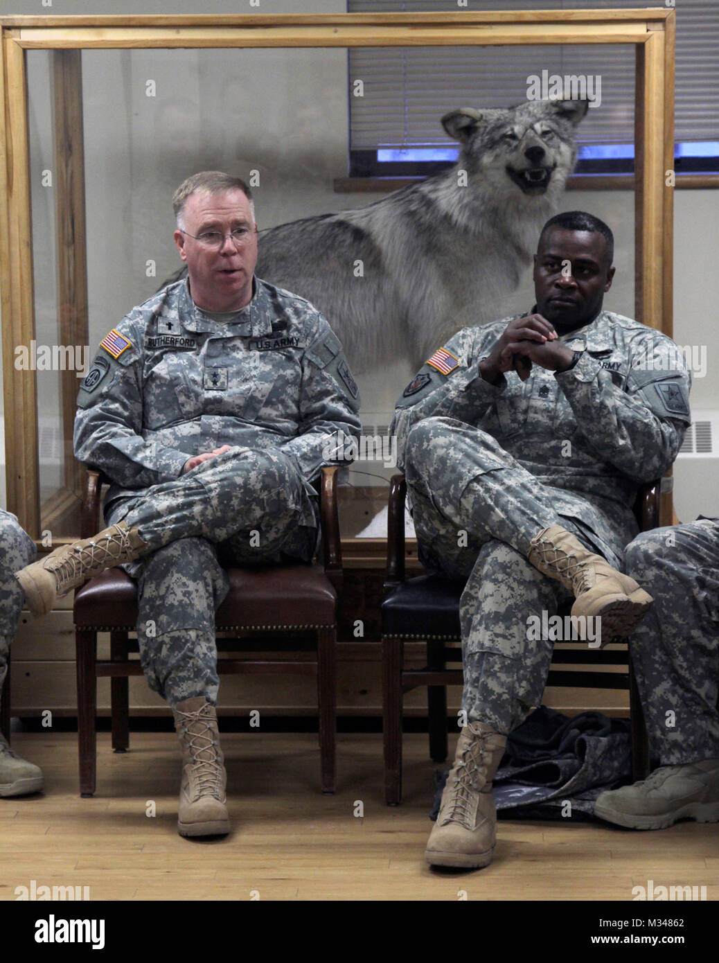 Ch. (Maj. Gen.) Donald Rutherford, Regimental Commander for the ...