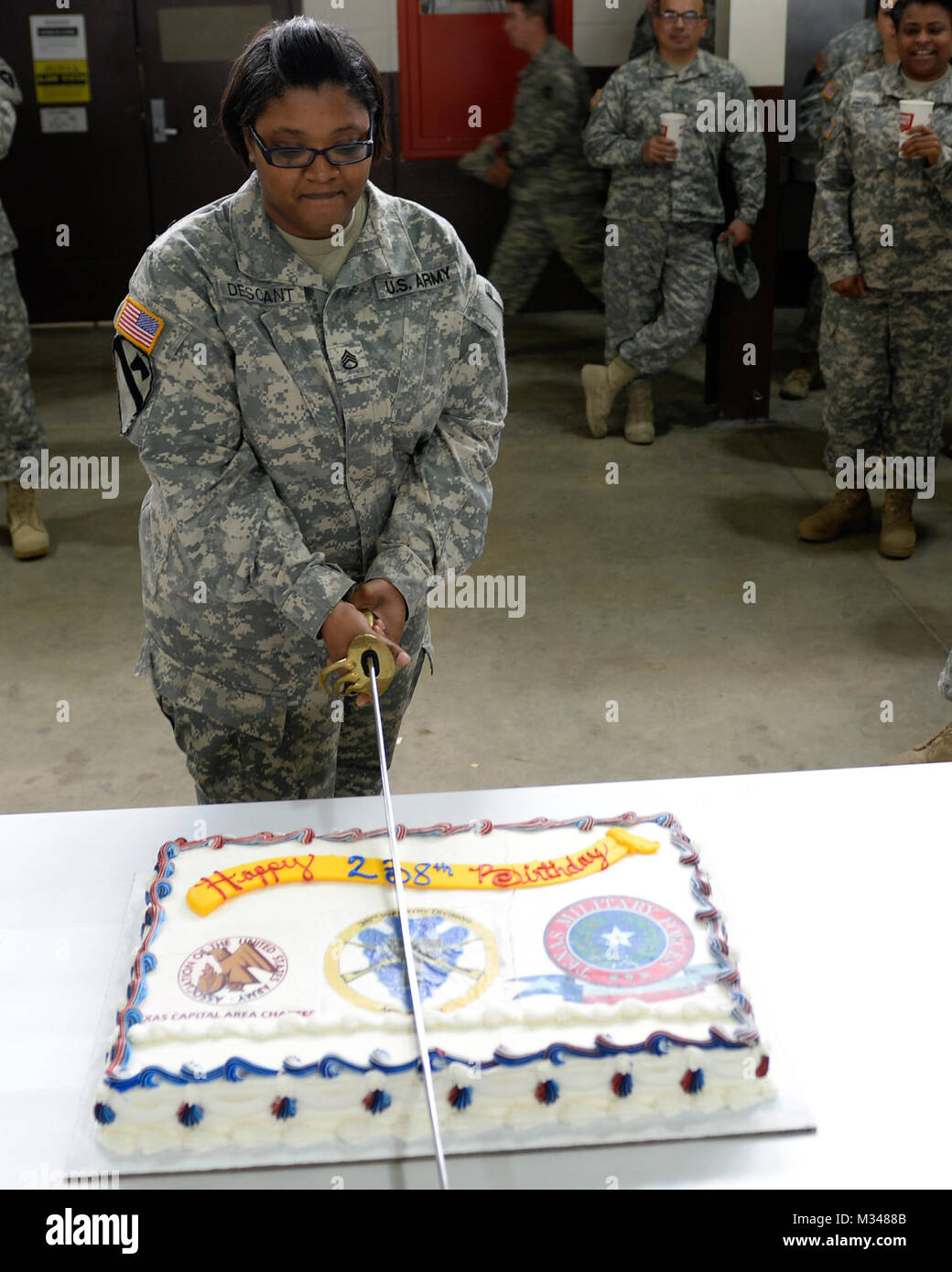 Staff Sgt. Angela Descante, 36th Infantry Division, Texas Army National ...
