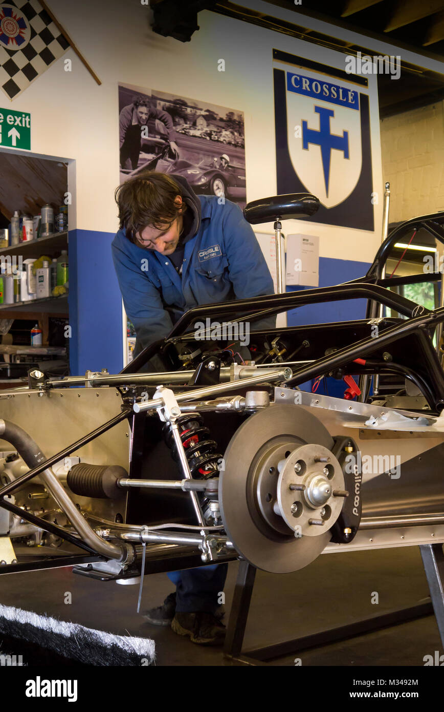 Crossle race car factory in Belfast Northern Ireland Stock Photo - Alamy