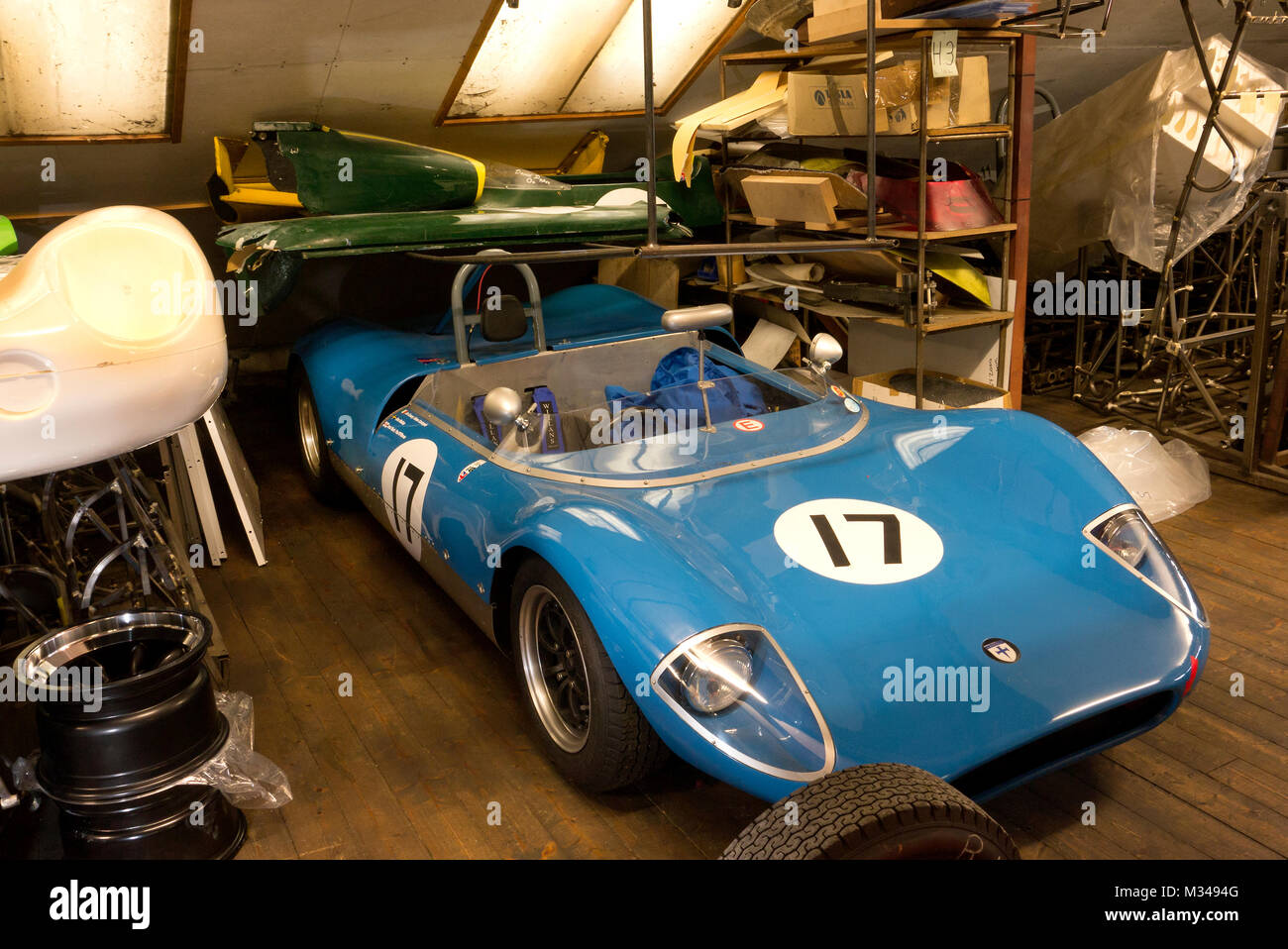 Crossle race car factory in Belfast Northern Ireland Stock Photo - Alamy