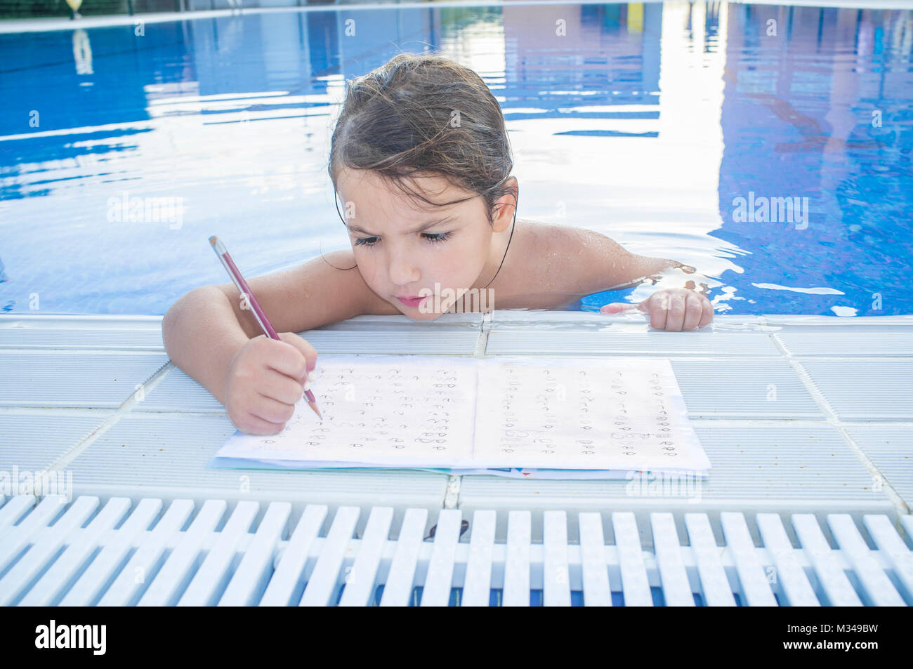 Overhead Working With Children High Resolution Stock Photography and ...