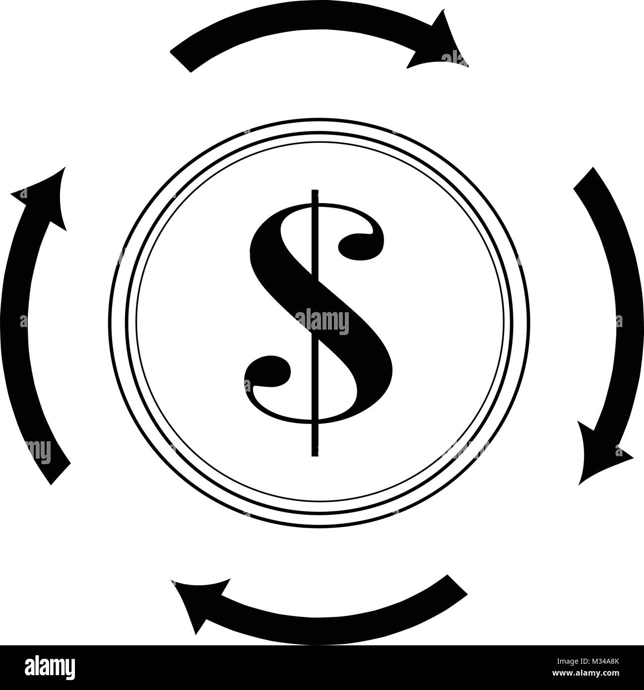 abstract money object Stock Vector Image & Art - Alamy