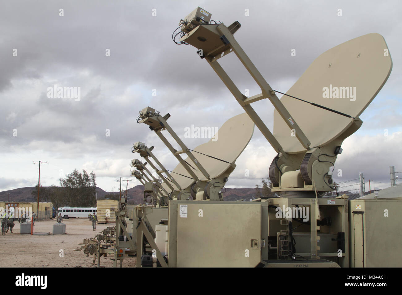 Soldiers from A Co., 67th Expeditionary Signal Battalion, Fort Gordon ...