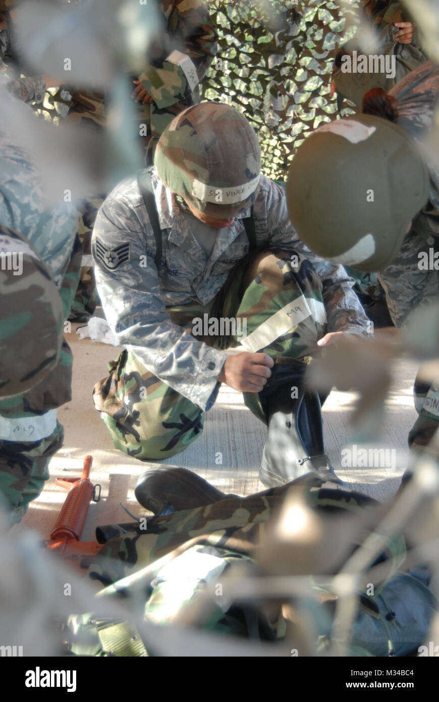 U.S. Air Force Staff Sgt Wilson Vincecruz, from the 15th Wing Medical ...