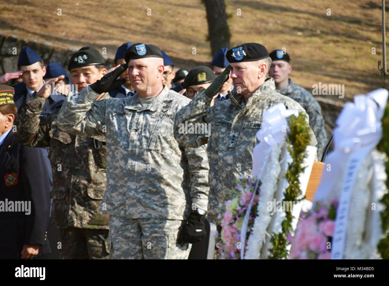 Ceremony honors Korean War valor of by #PACOM Stock Photo - Alamy
