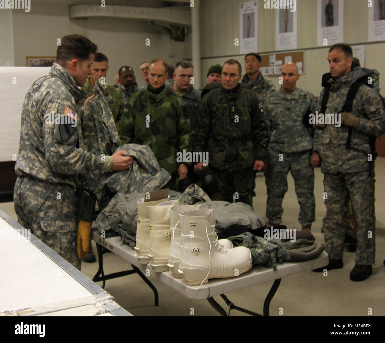 Capt. Cody Fritz, executive officer for the Northern Warfare Training ...