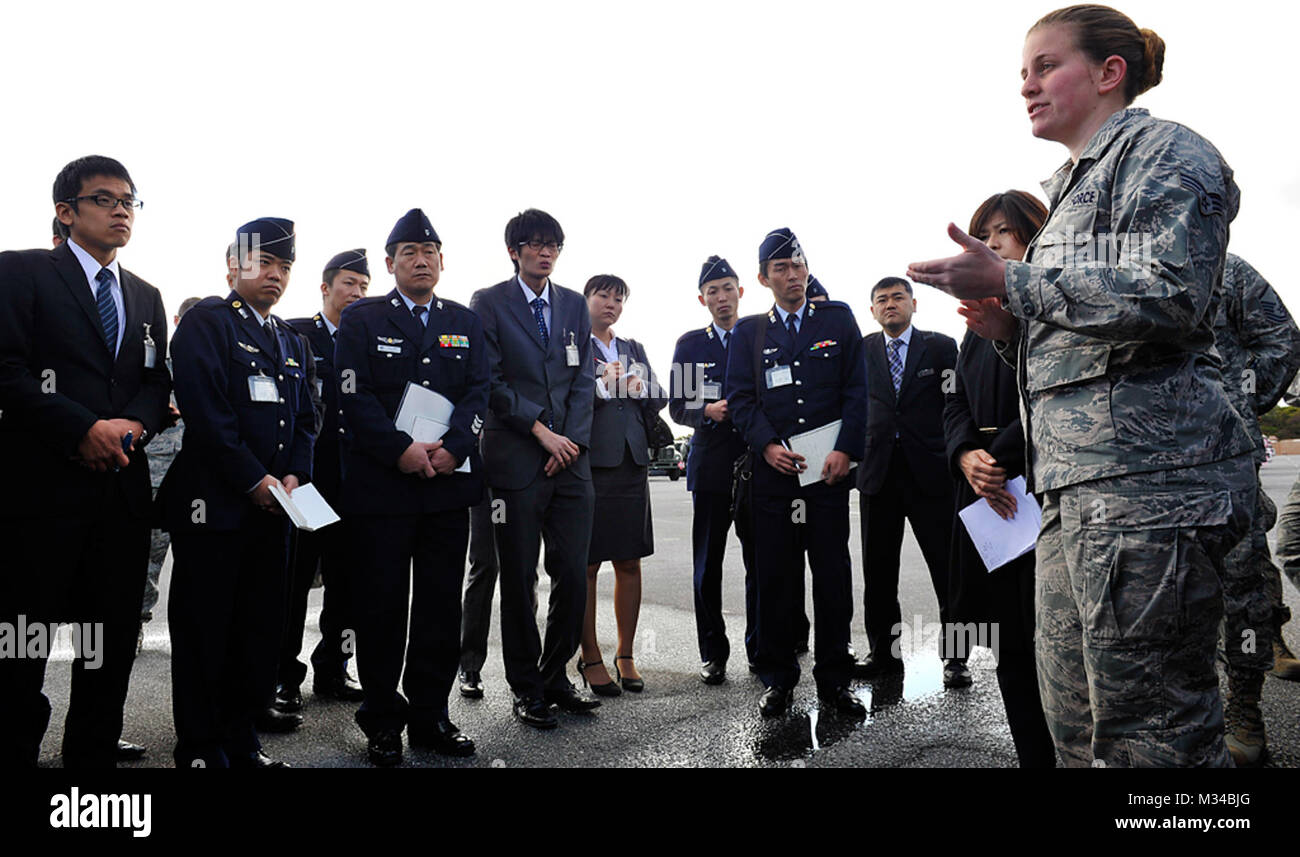 U.S. Air Force Senior Airman Jennifer Barnett, 18th Logistics Readiness ...