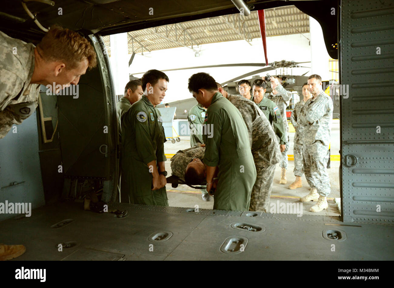 Thai, U.S. soldiers hone MEDEVAC skills during Exercise Cobra Gold by # ...