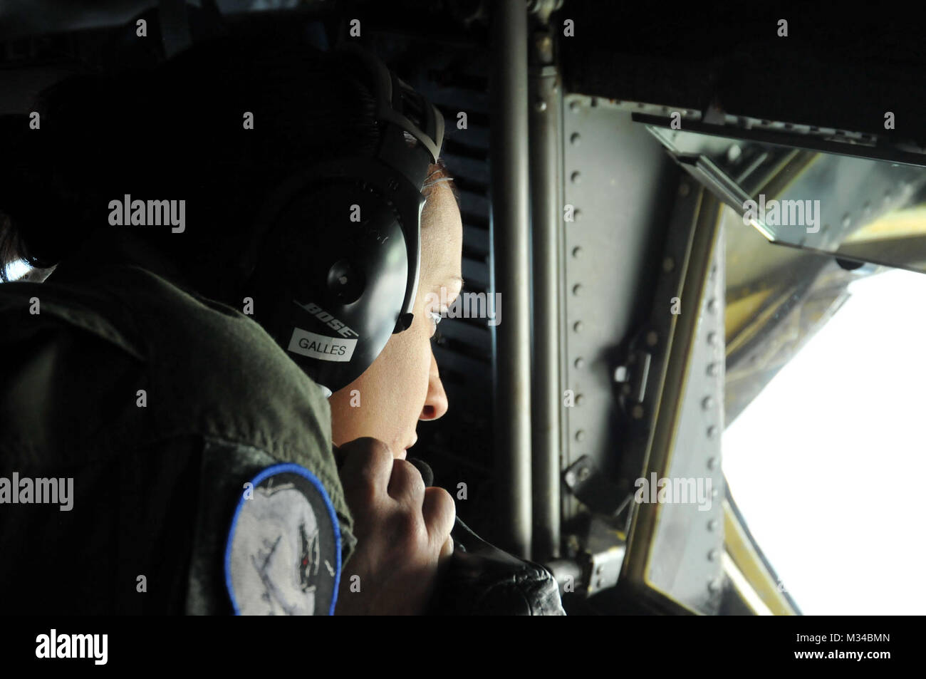 Staff Sgt. Amanda Galles, of the 185th ARW from Sioux City, Iowa ...