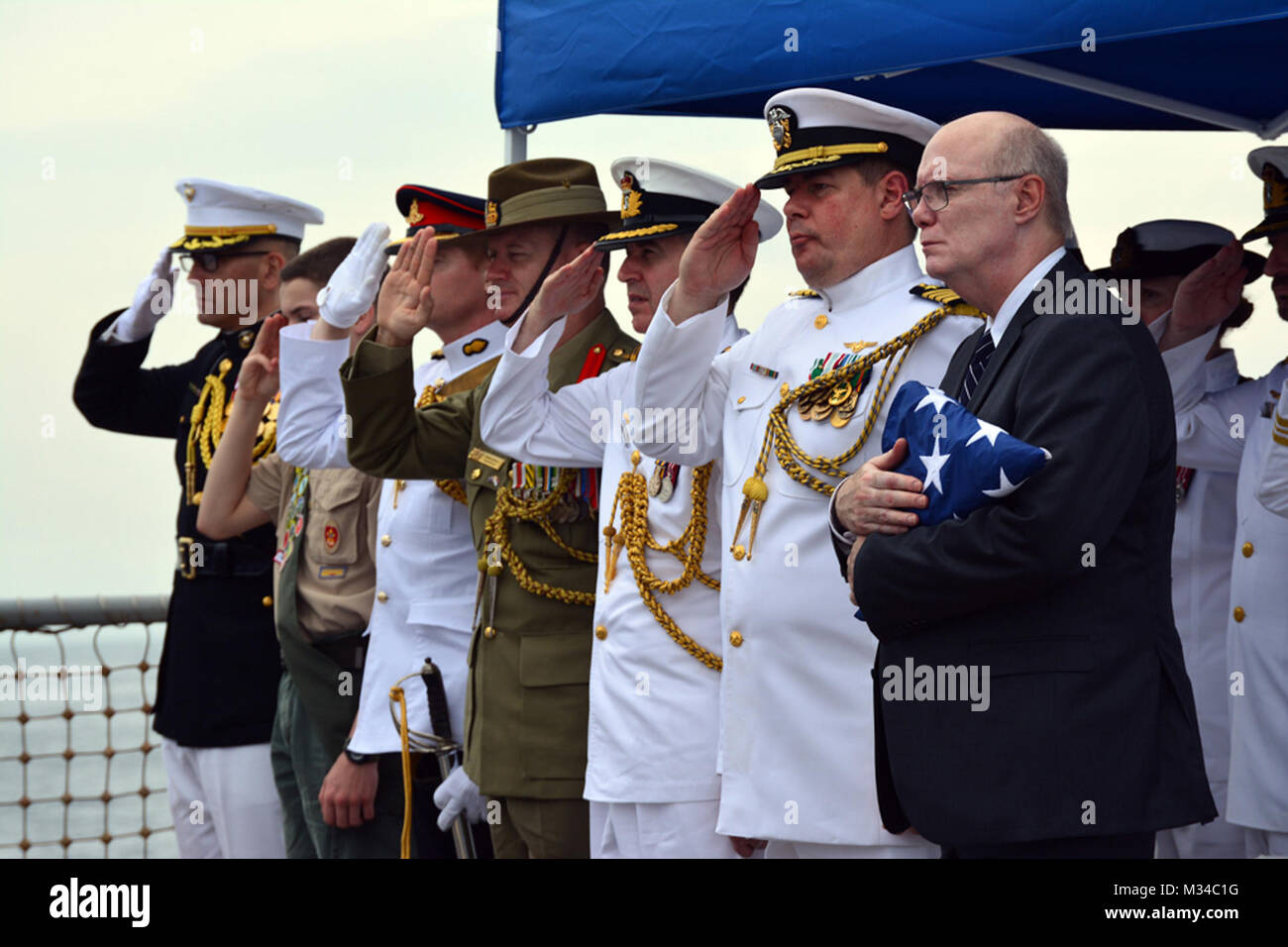 Sunk in the battle of sunda strait hi-res stock photography and images ...