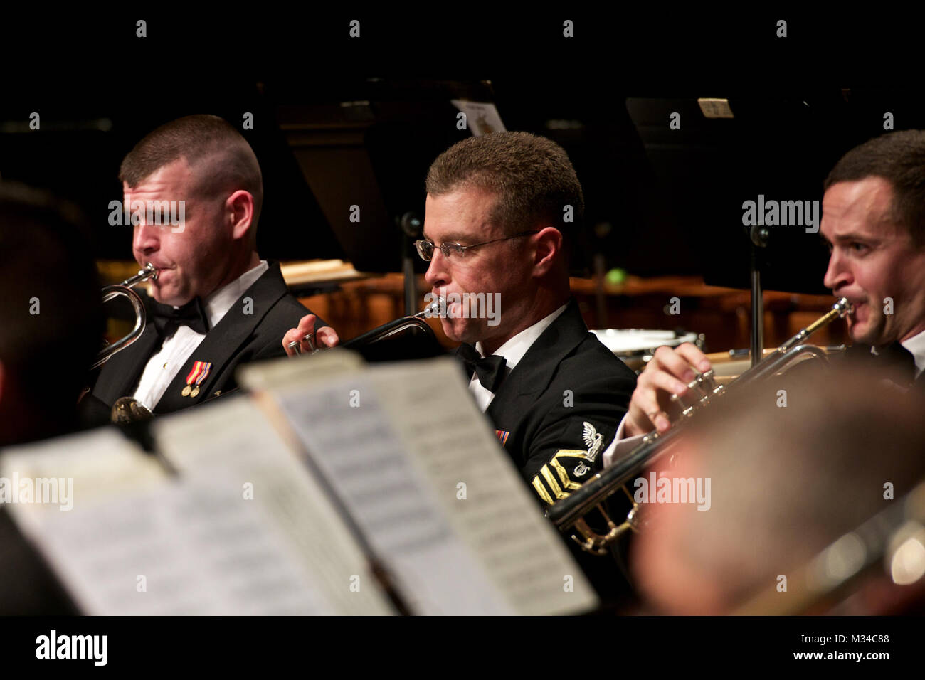 LAKELAND, Fla. (March 4, 2015) Members of the U.S. Navy Band perform ...