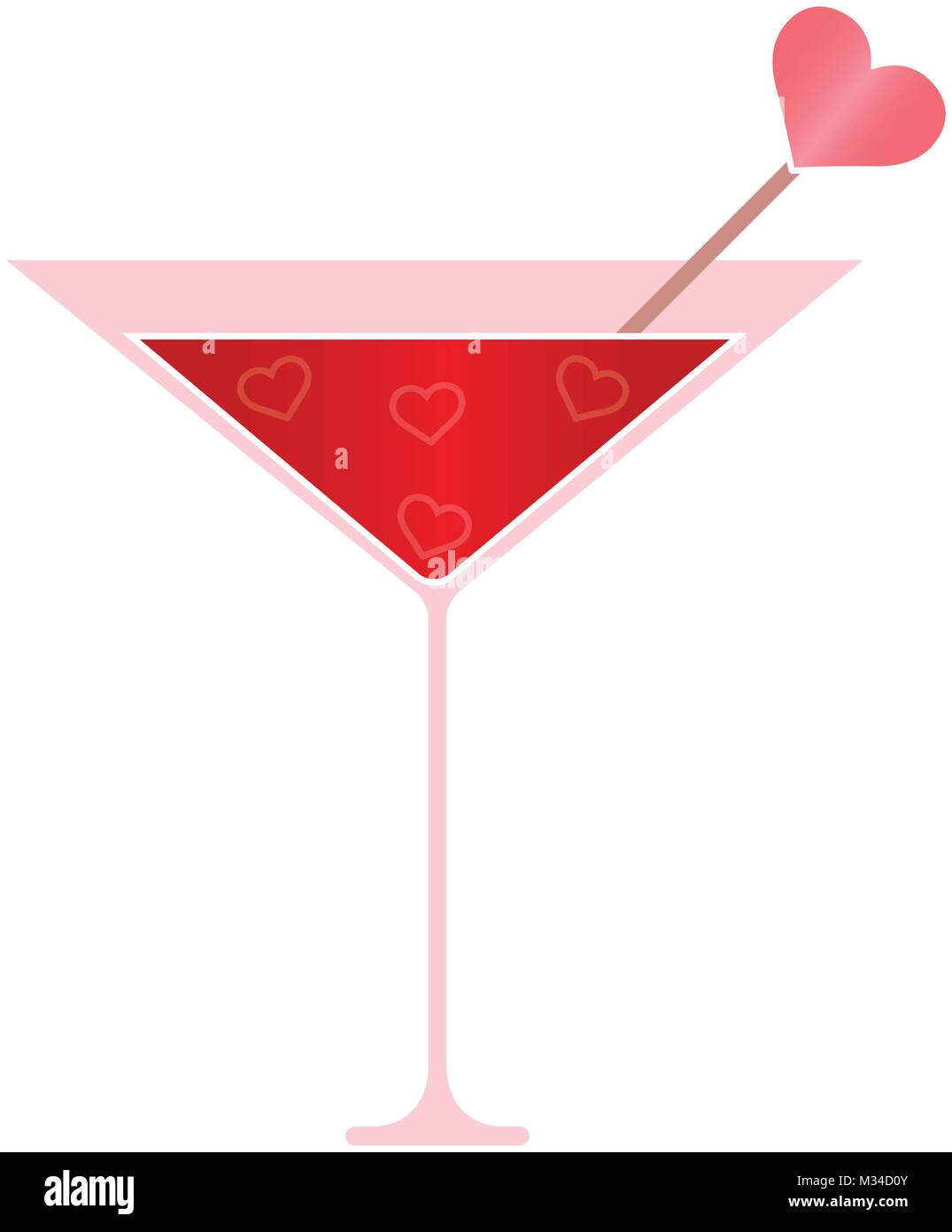 Abstract love object Stock Vector Image & Art - Alamy