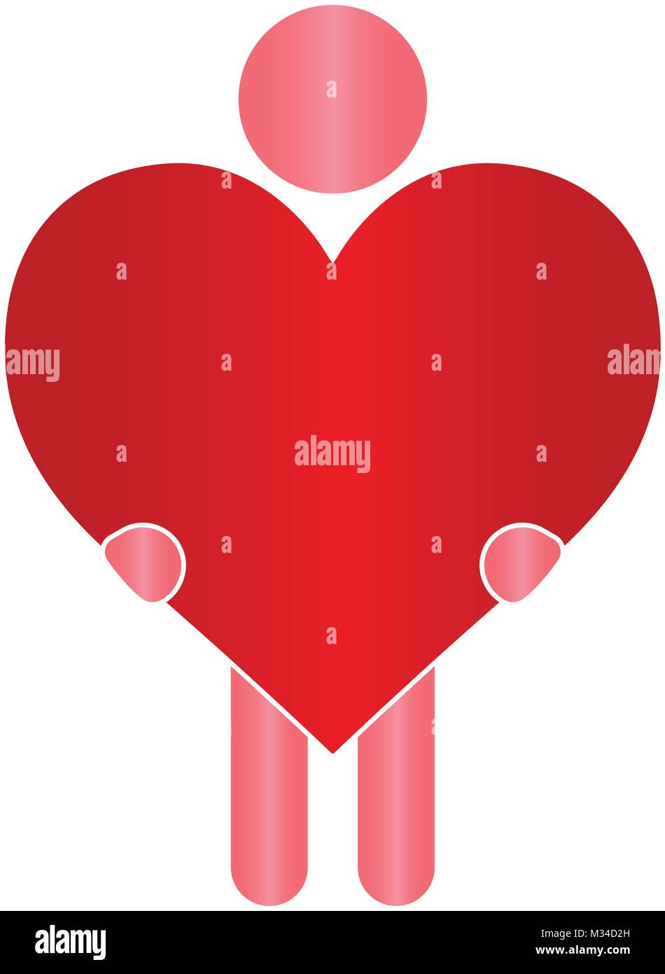Abstract love object Stock Vector Image & Art - Alamy