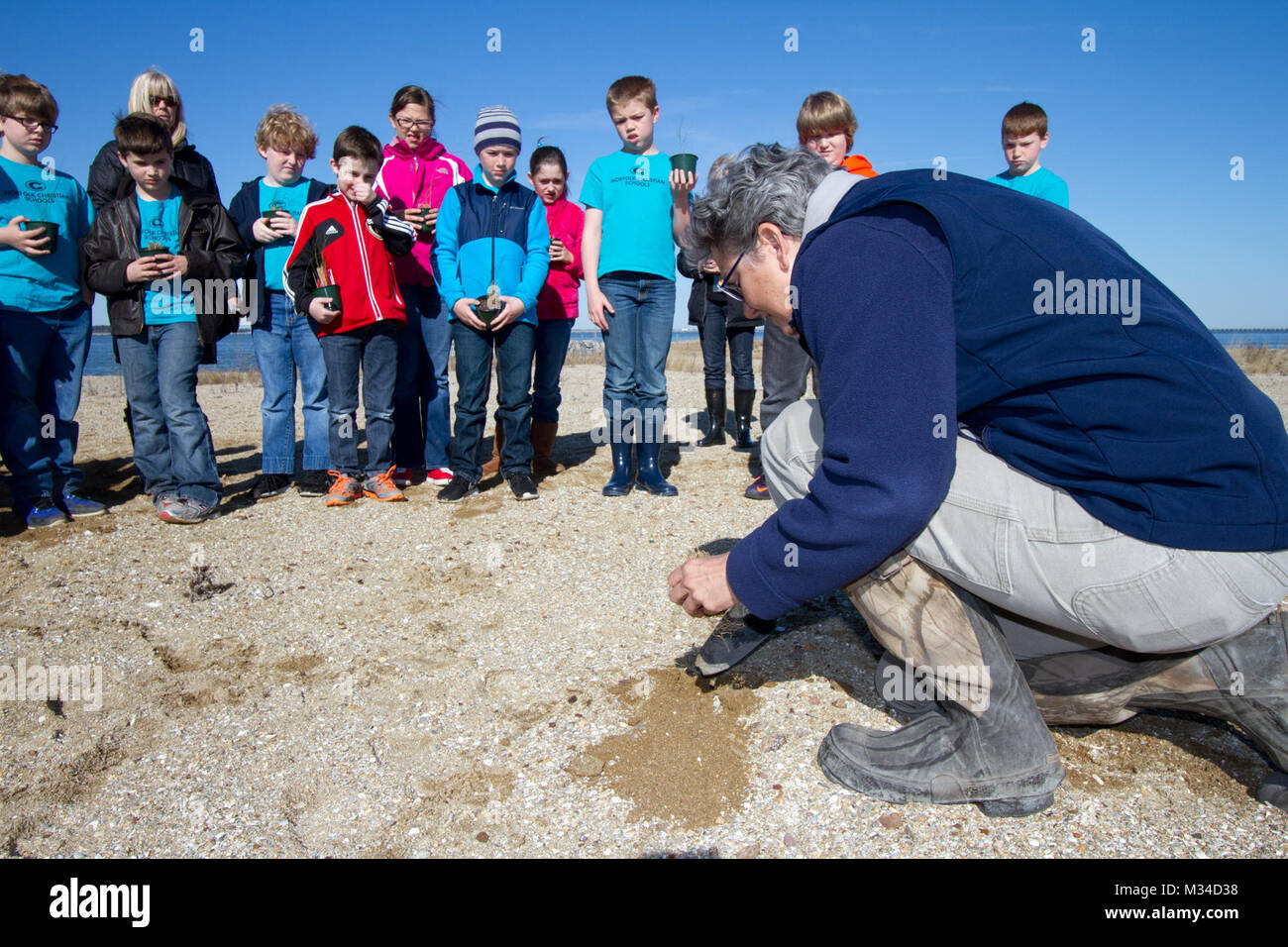 PORTSMOUTH, Va. -- Pam Boatwright with the Elizabeth River Project ...