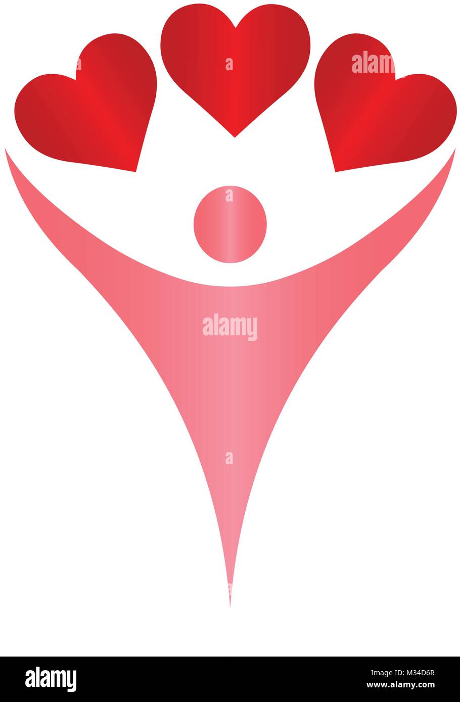 Abstract love object Stock Vector Image & Art - Alamy