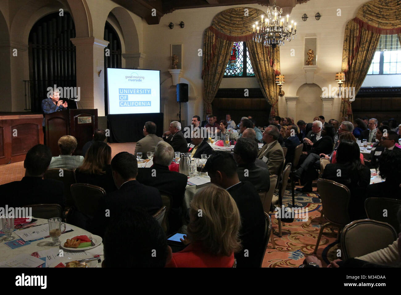 150409-N-HW977-488 RIVERSIDE, Calif. (April 9, 2015) Janet Napolitano ...