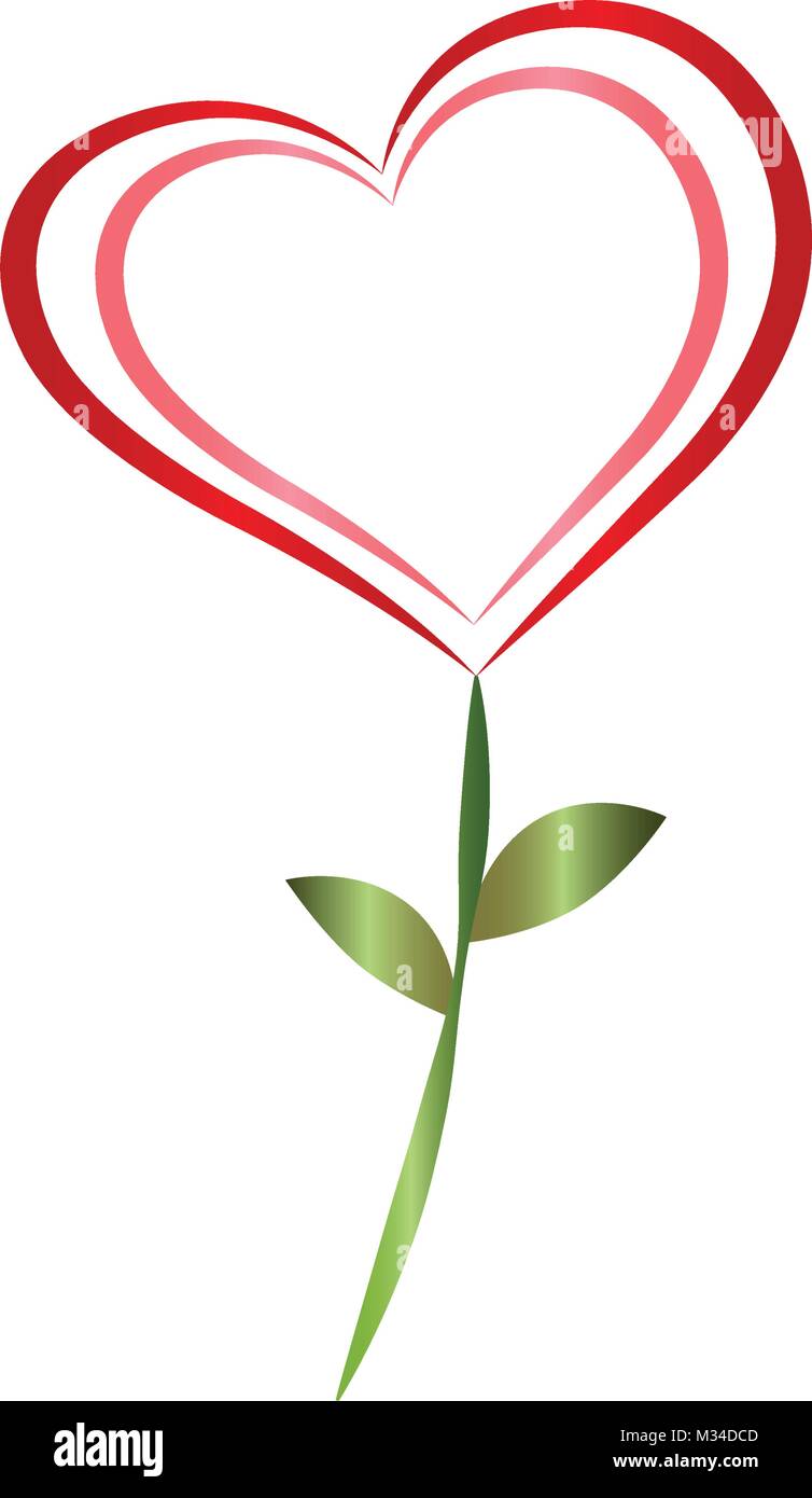 Abstract love object Stock Vector Image & Art - Alamy