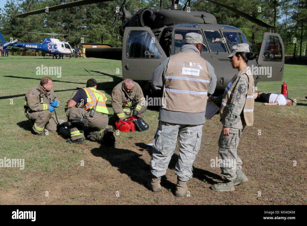 Pre-accident Response Training by Georgia National Guard Stock Photo ...