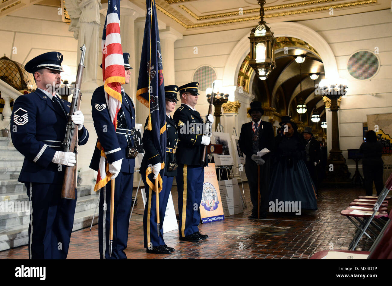 Civil War 150th Freedom Jubilee by PANationalGuard Stock Photo - Alamy