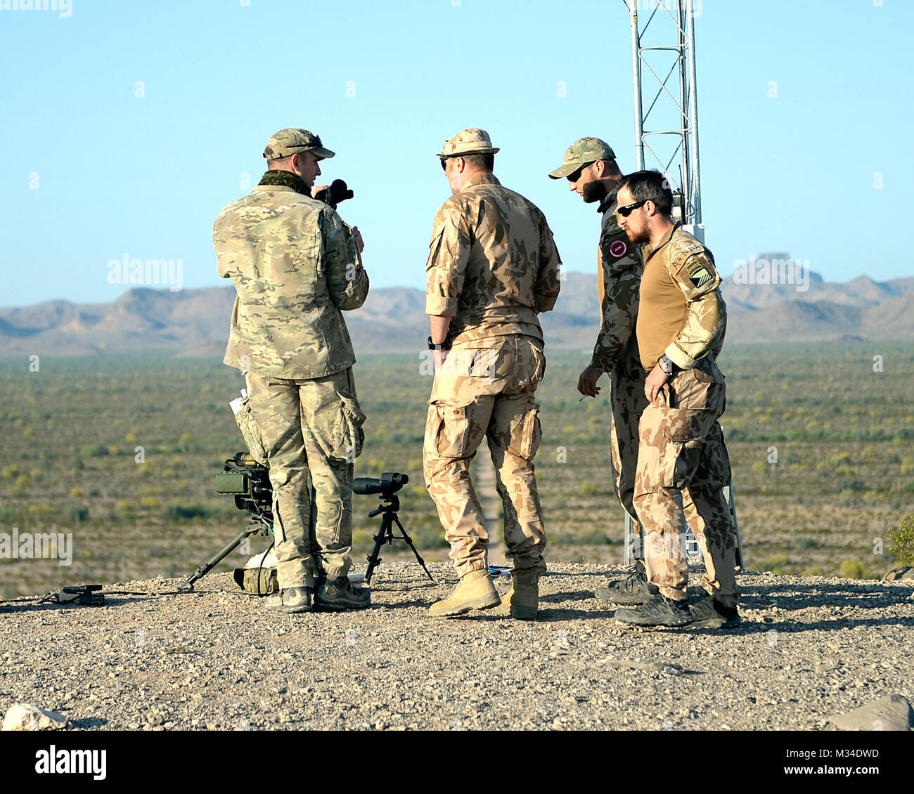 A joint terminal attack controller with the 147th Air Support ...