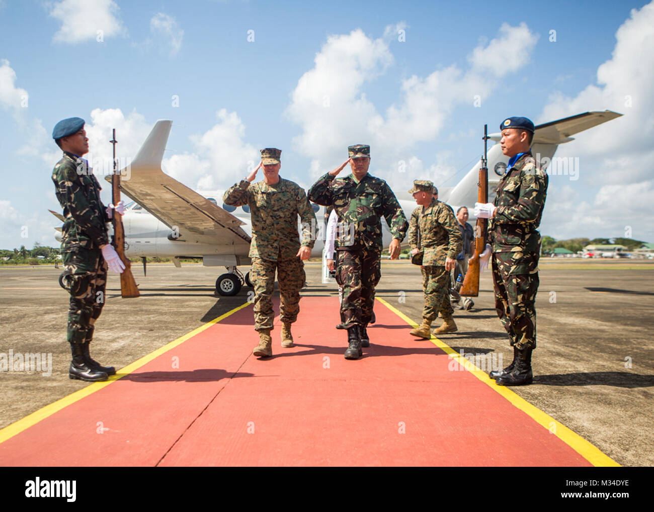 U S Marine Brig Gen Christopher J Mahoney Deputy Commander U S