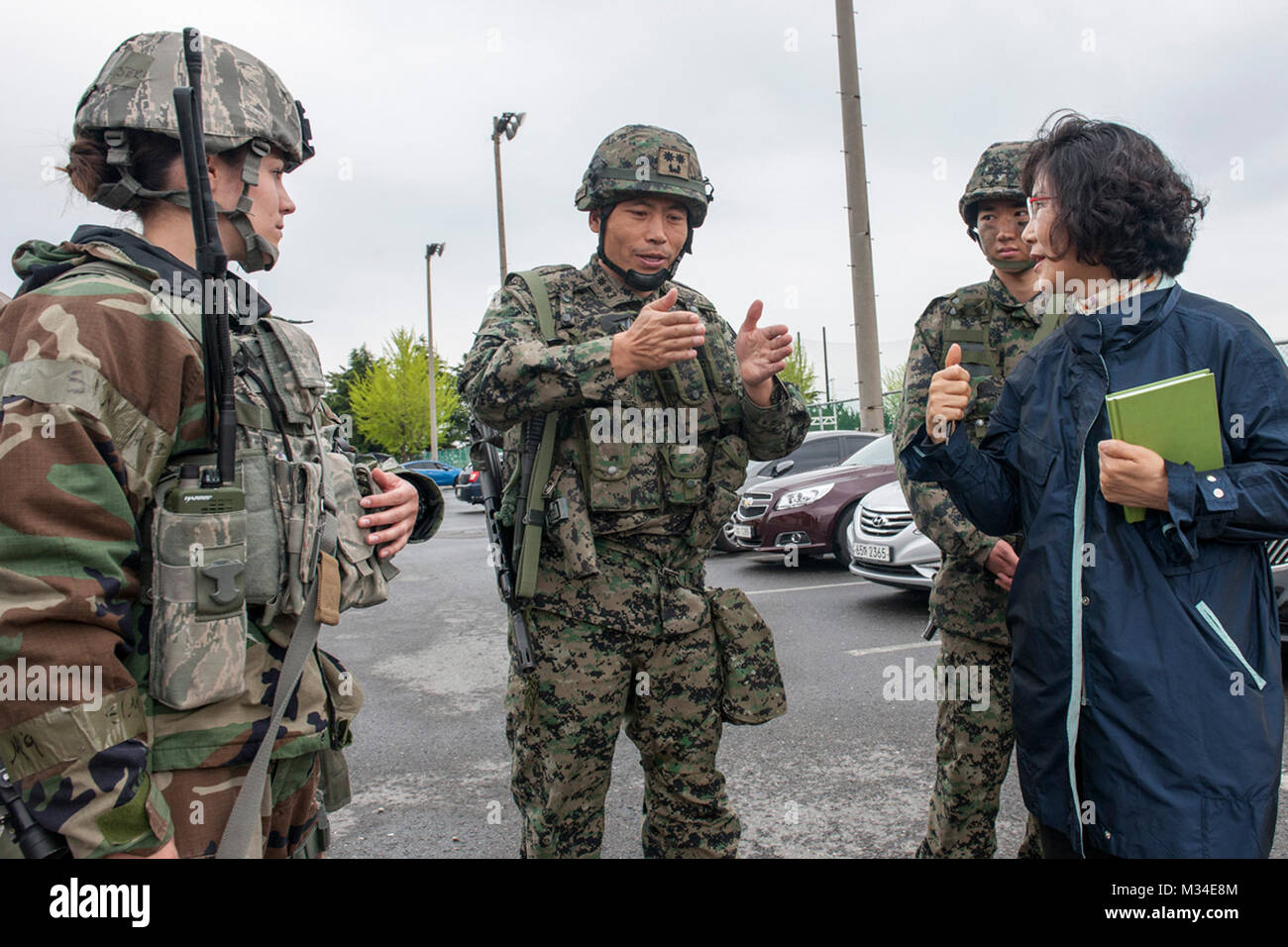 1st Lt. Tasha Worcester, 8th Security Forces Squadron plans and ...