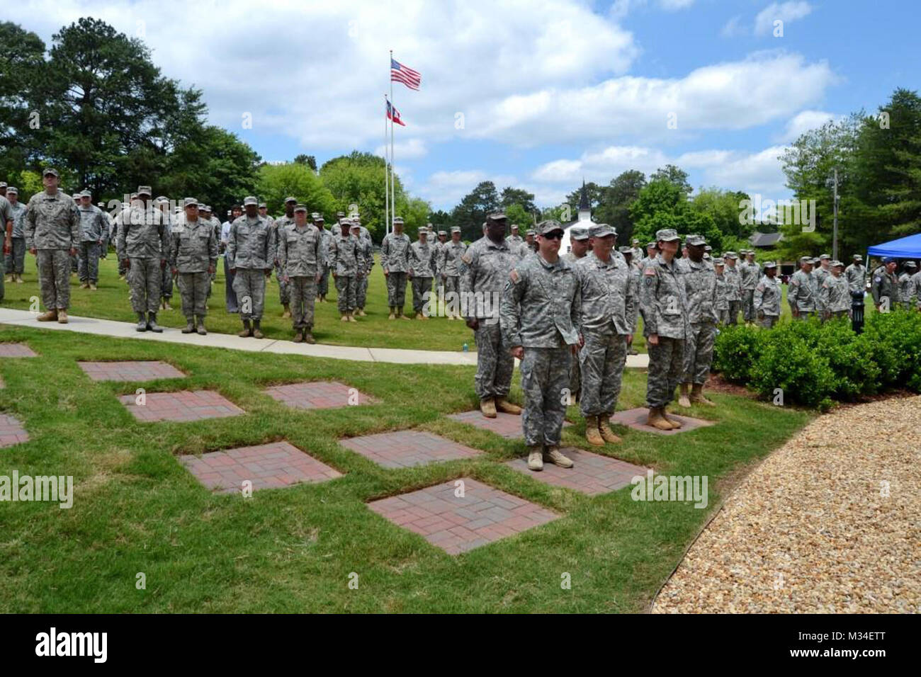 Memorial Day at CNGC by Georgia National Guard Stock Photo - Alamy