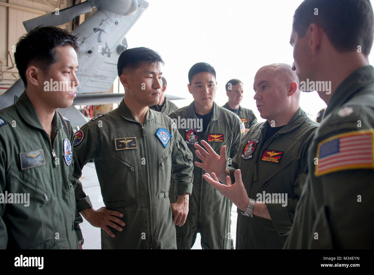 U.S., Japanese Navy Helicopter Pilots Conduct Combined Training at Naval Air Facility Atsugi ...