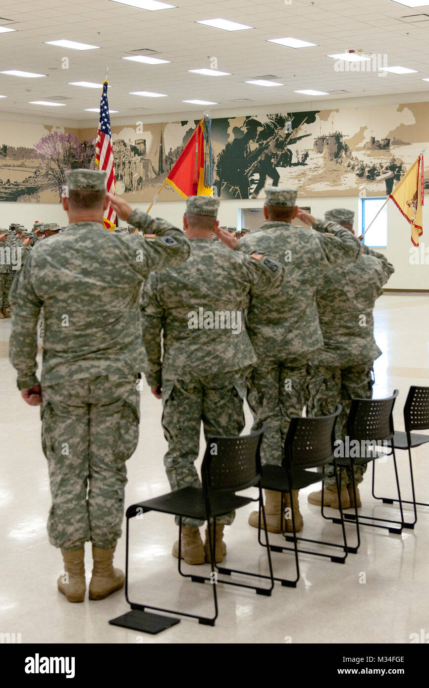 The 45th Field Artillery Brigade hosted a change of command at their ...