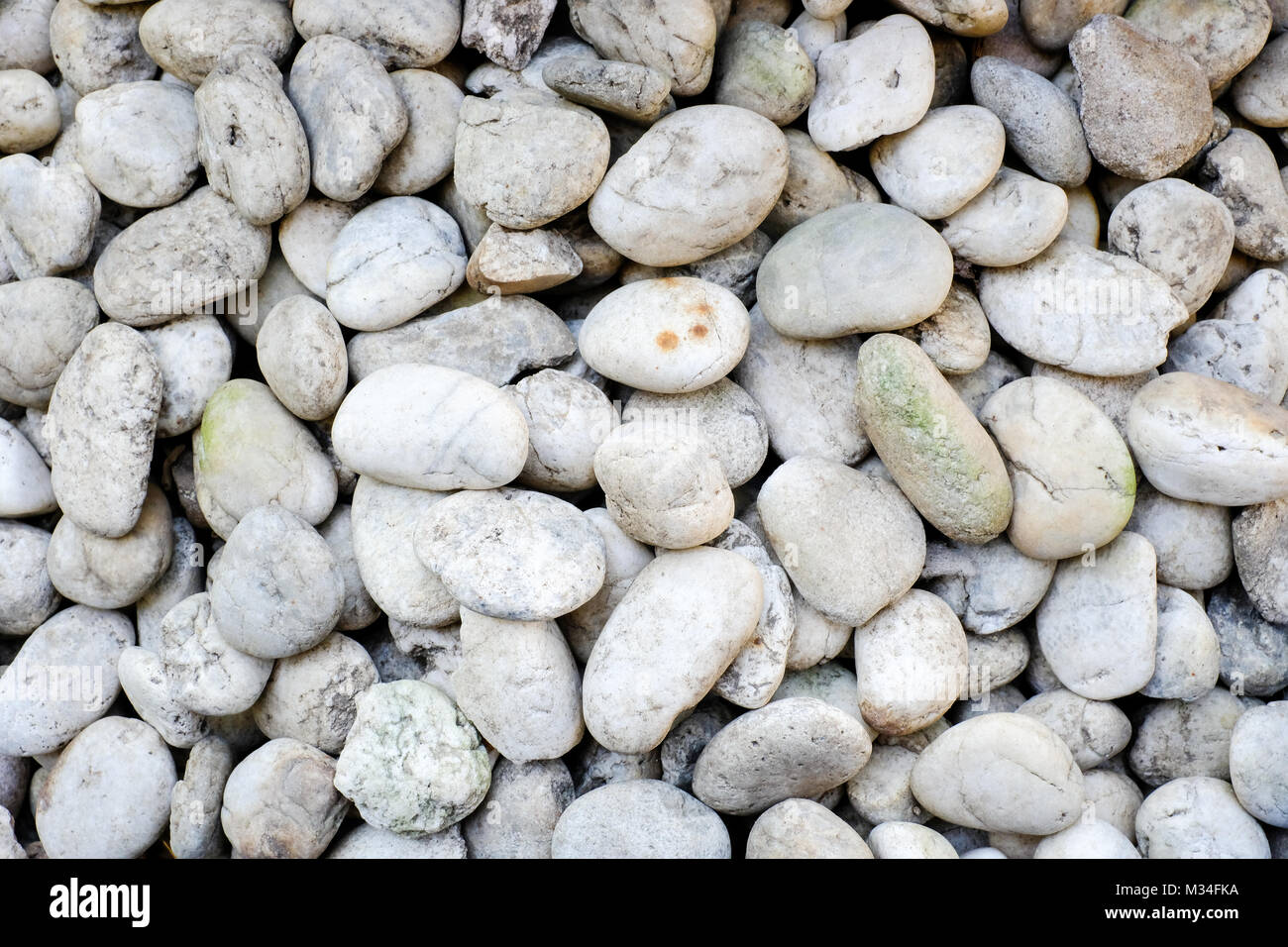 Natural abstract smooth round pebbles sea texture background Stock ...