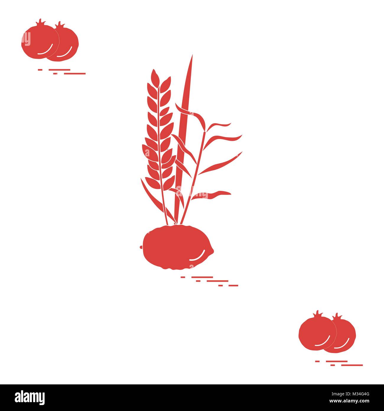 Lulav and etrog Cut Out Stock Images & Pictures - Alamy