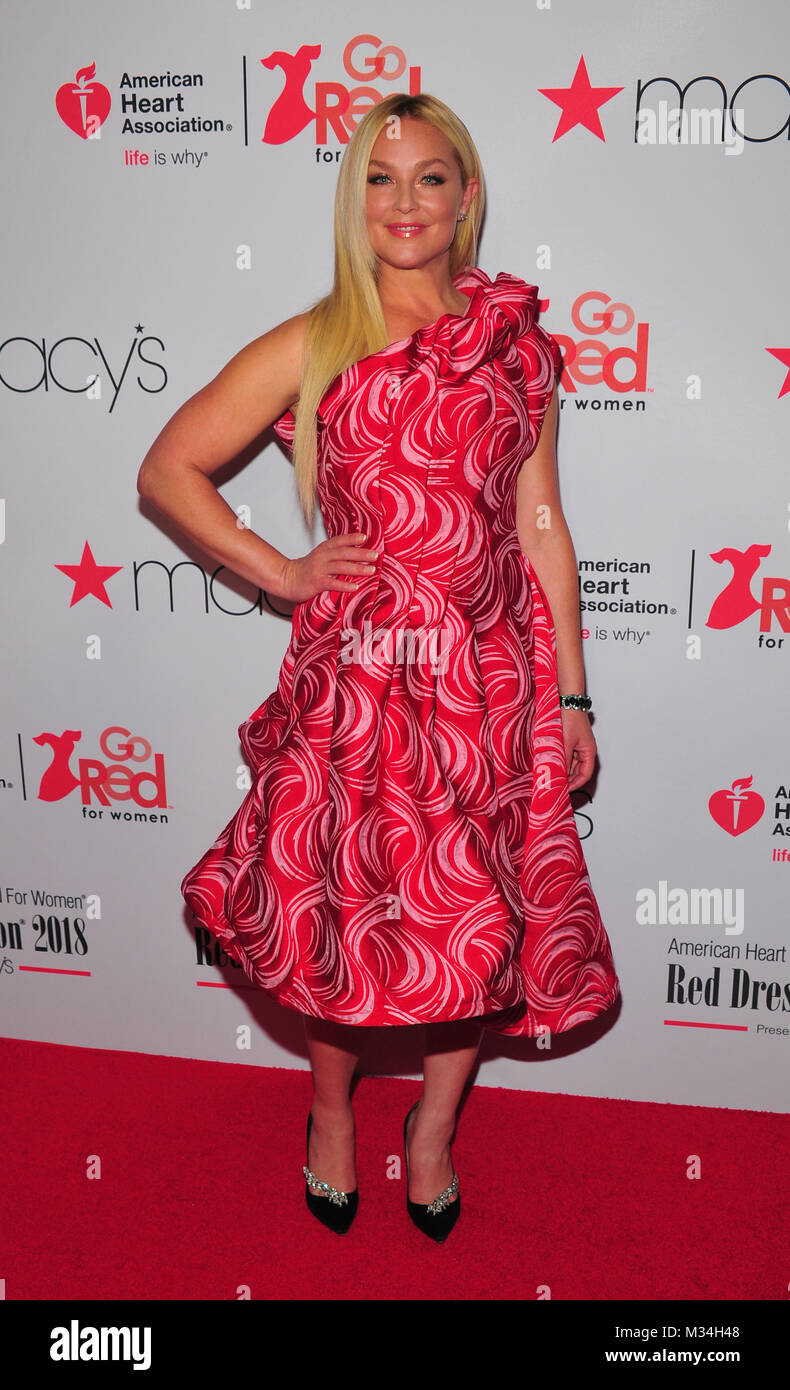 New York, NY, USA. 8th Feb, 2018. Elisabeth Rohm attends the Red Dress ...