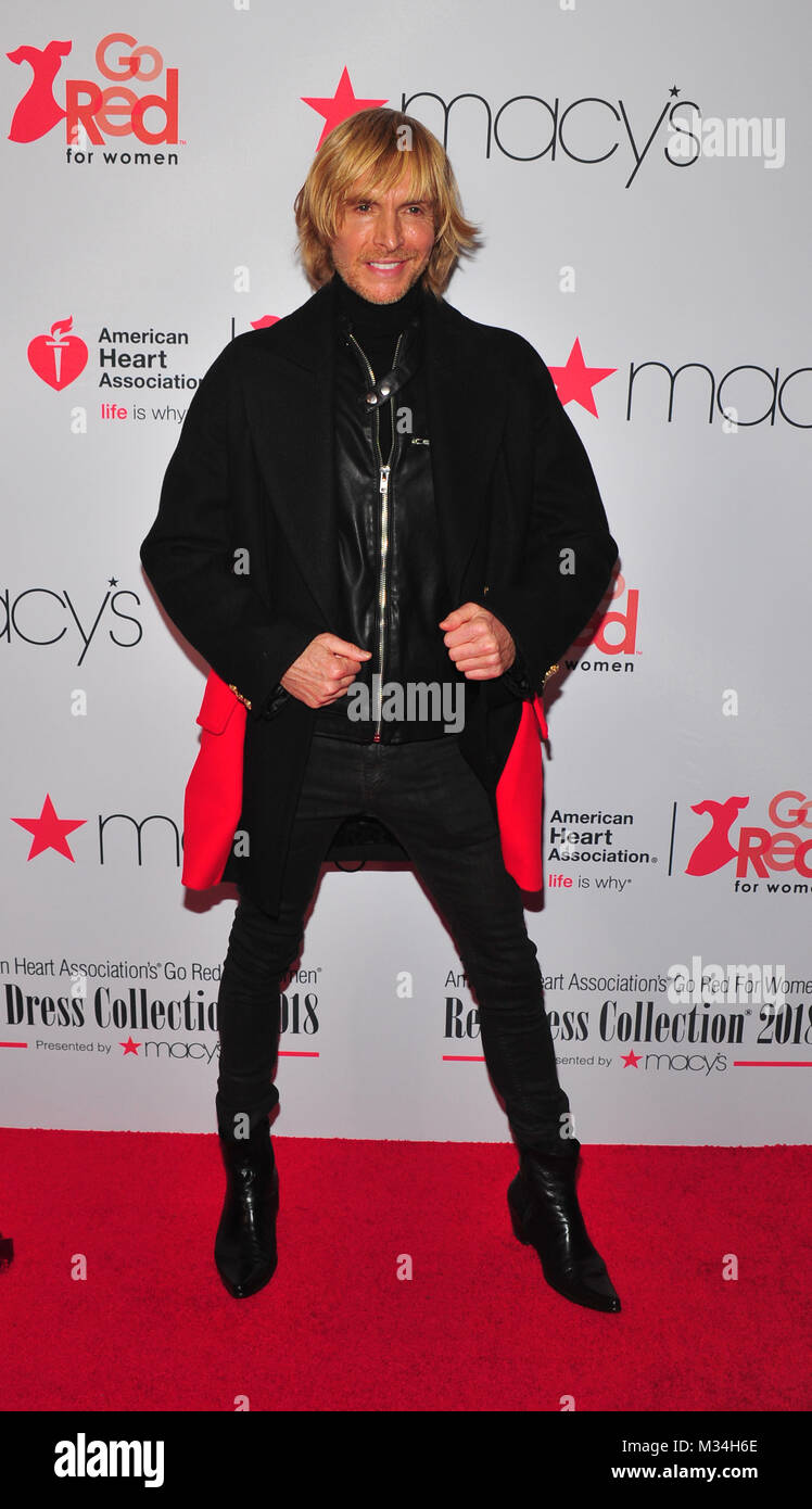 New York, NY, USA. 8th Feb, 2018. Marc Bouwer attends the Red Dress/Go ...