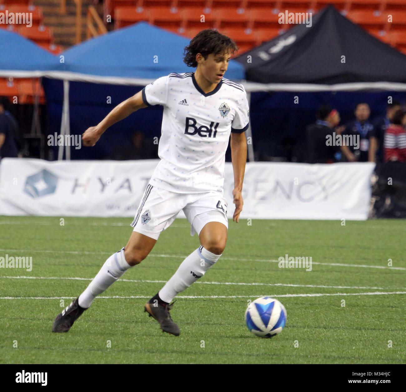 February 8, 2018 - Vancouver Whitecaps FC midfielder David Norman Jr ...