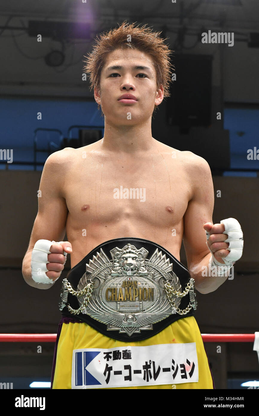 Tokyo, Japan. 3rd Feb, 2018. Masaru Sueyoshi (JPN) Boxing : Masaru ...